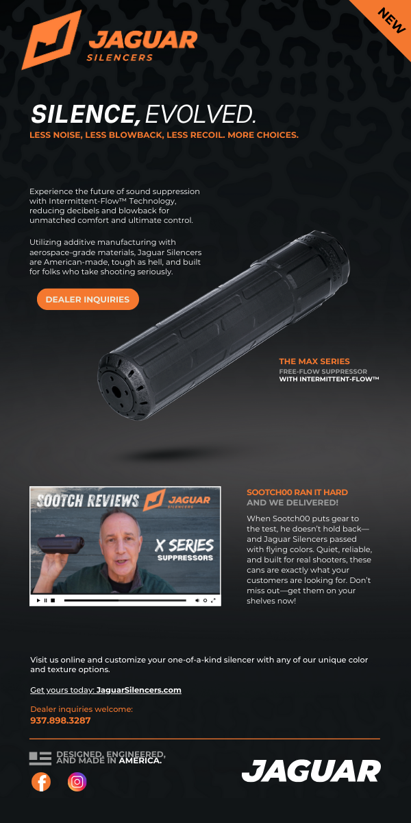 Silence, Evolved: Meet the Future of Suppressors - Jaguar Silencers ...