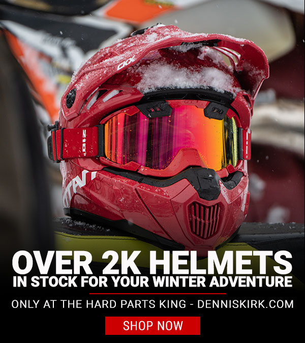 Over 2,000 Helmet Options for Snowmobile Riders in-stock at Dennis Kirk ...