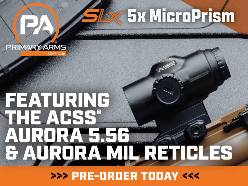 PRE-ORDER: The NEW SLx 5x MicroPrism with ACSS Reticle - Primary Arms