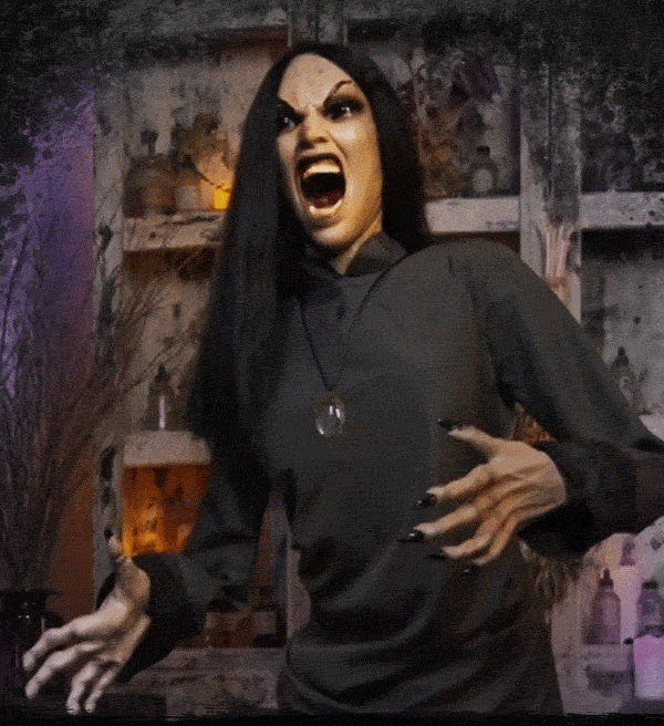 😨 The Widow Grim And More Animatronics Spirit Halloween