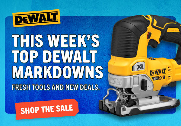 DEWALT Reconditioned Tools! Up to 65% Off vs New - CPO Outlets